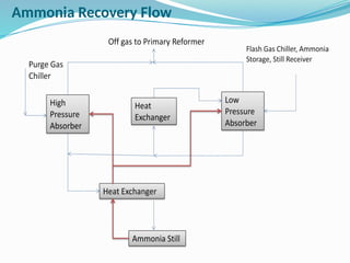 Ammonia Process Presentation with proper pfd and description ...