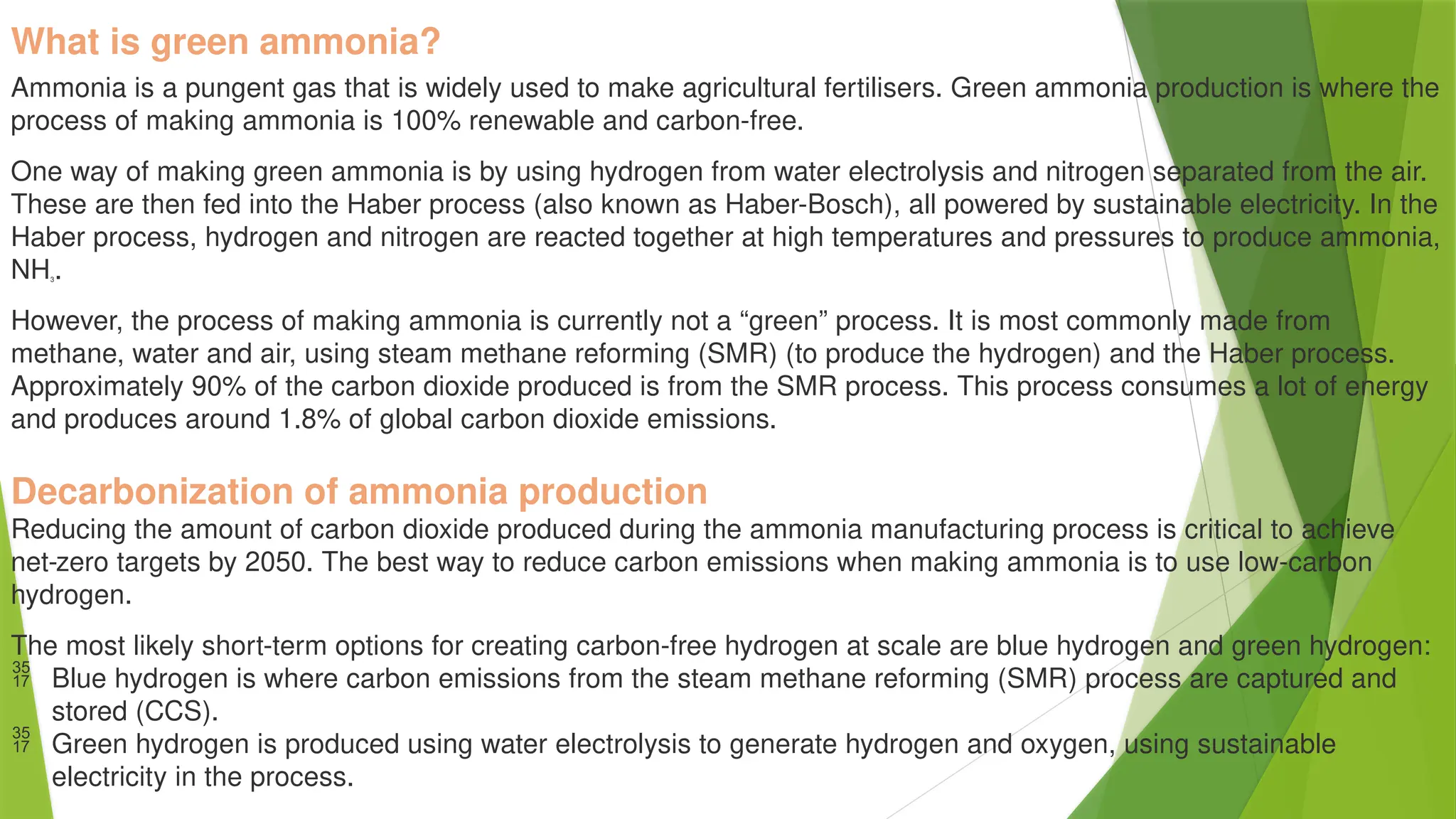 Ammonia production process with details and Zero-carbon future of ...
