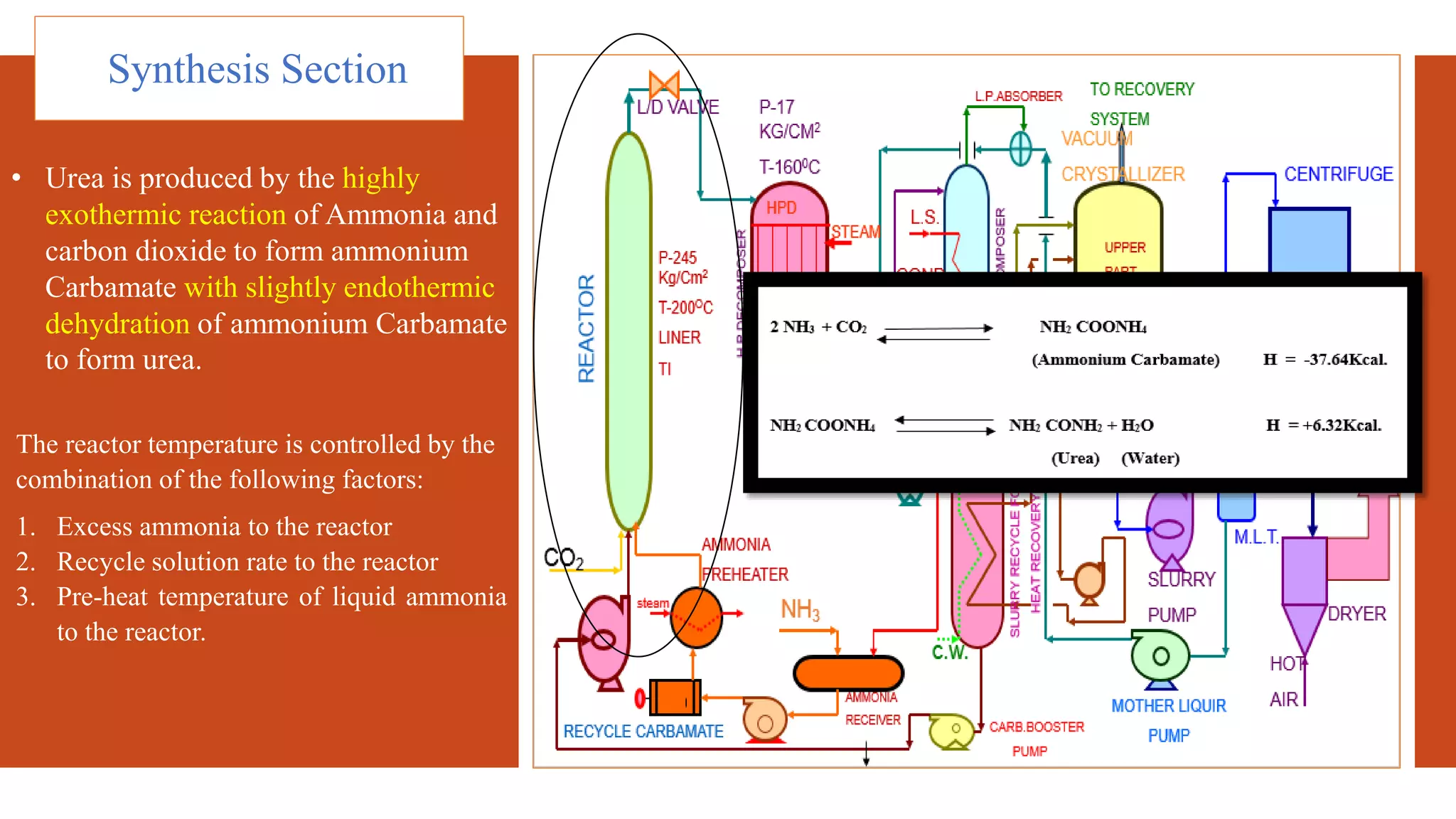 Ammonia production from natural gas, haldor topsoe process | PPTX