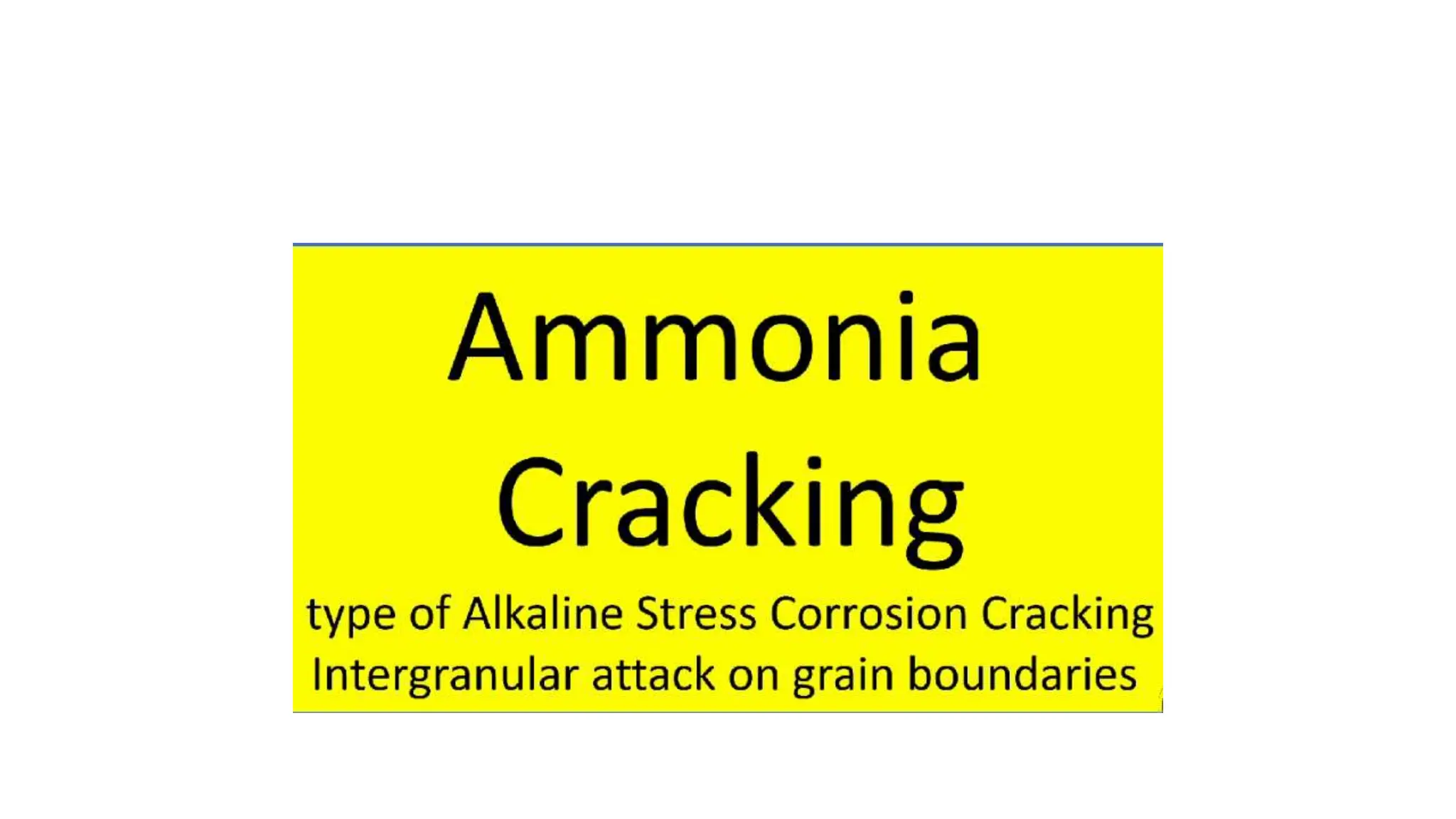 Ammonia SCC based on API 571 Damage Mechanism | PPTX
