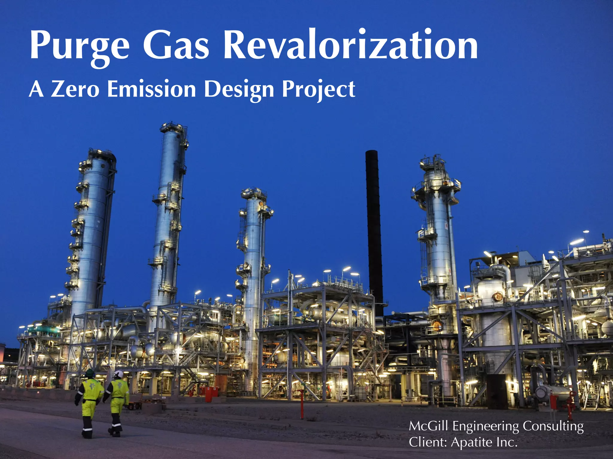 Ammonia Synthesis - Zero Emission Design Project | PDF