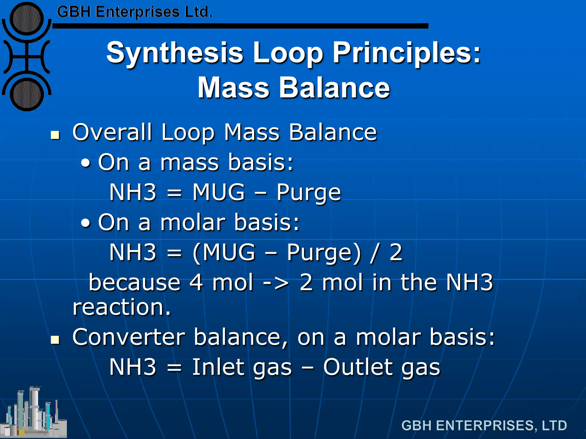 Ammonia Synthesis Flowsheet - Operator training | PDF