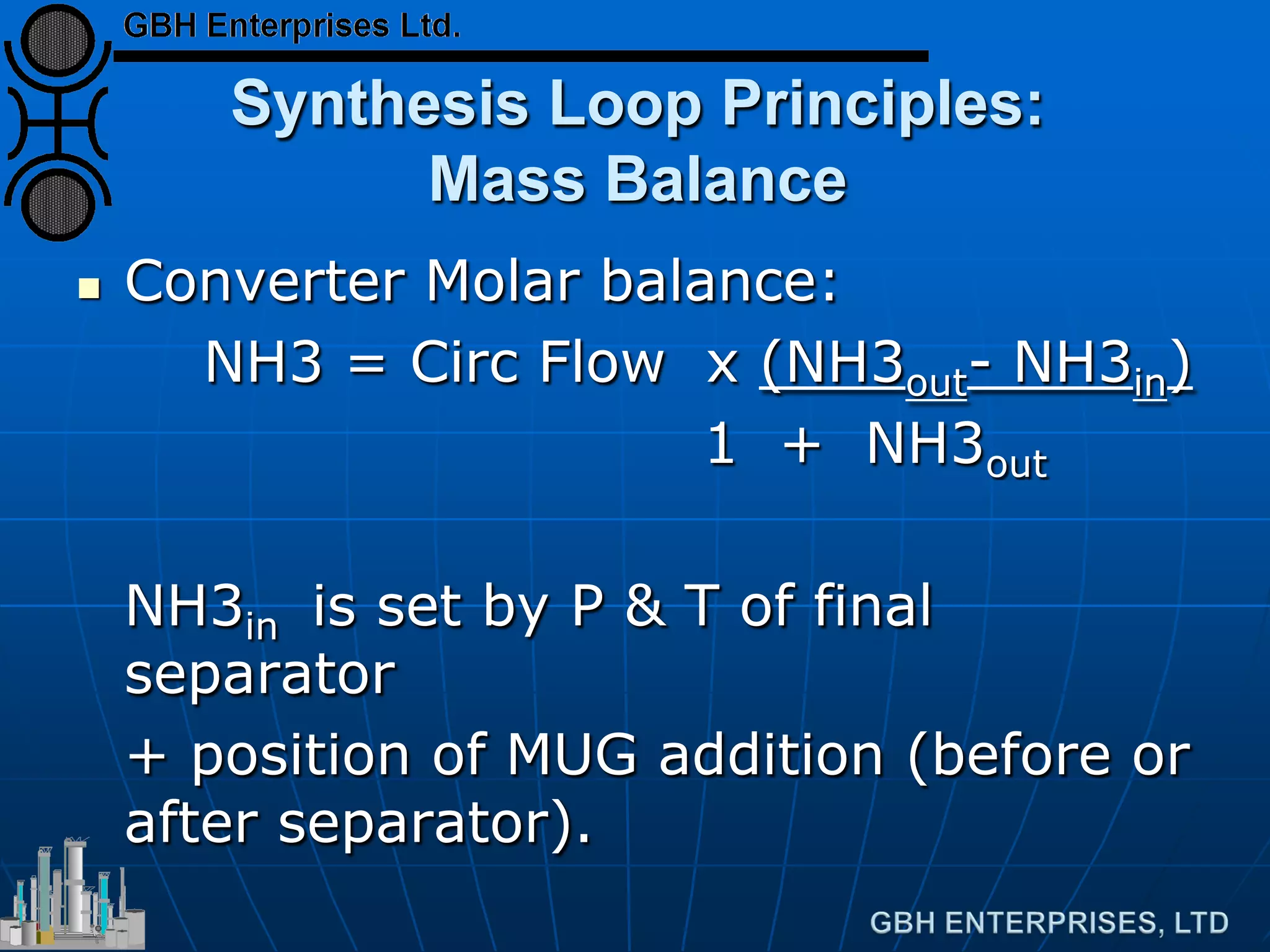Ammonia Synthesis Flowsheet - Operator training | PDF