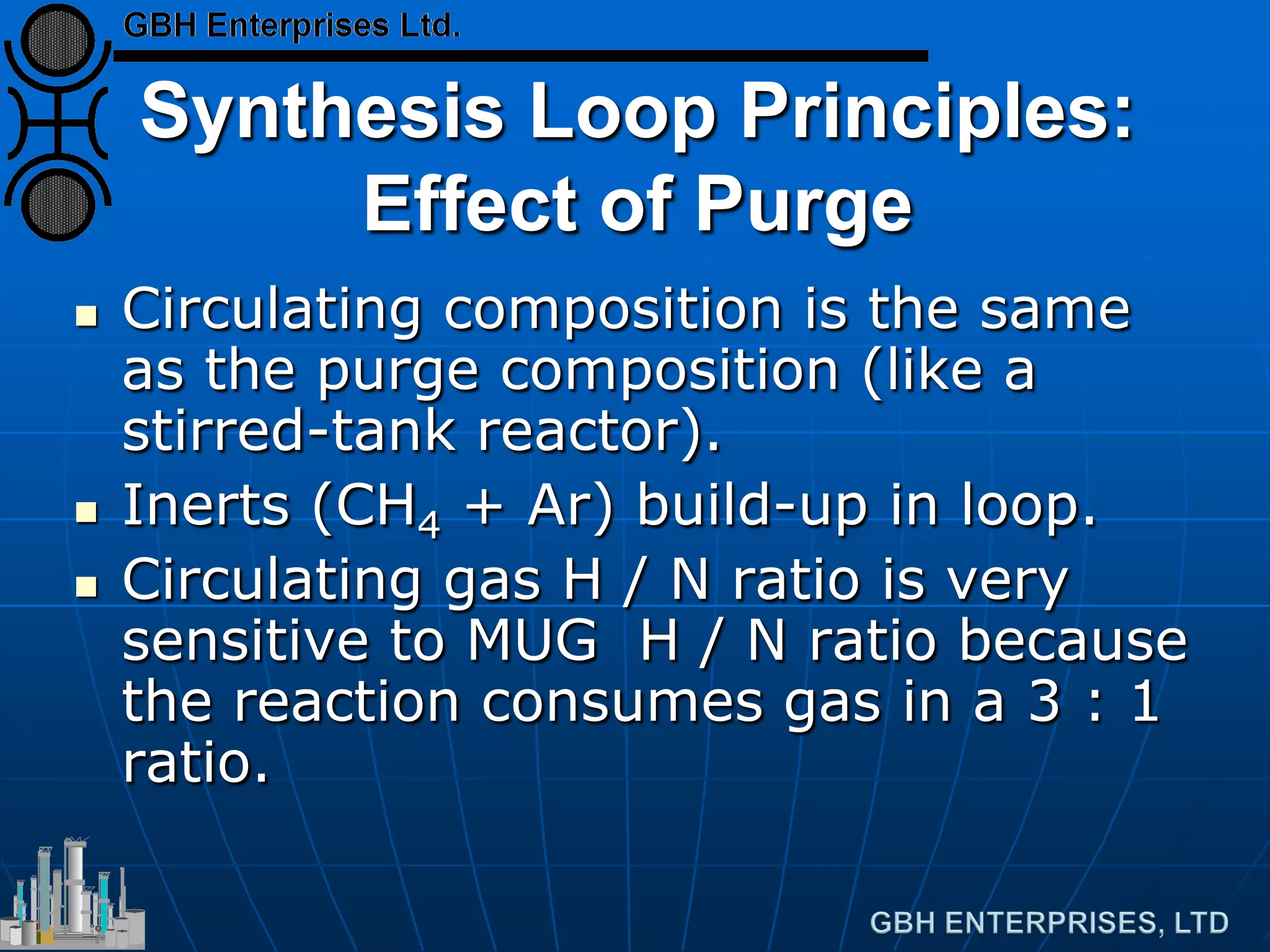 Ammonia Synthesis Flowsheet - Operator training | PDF