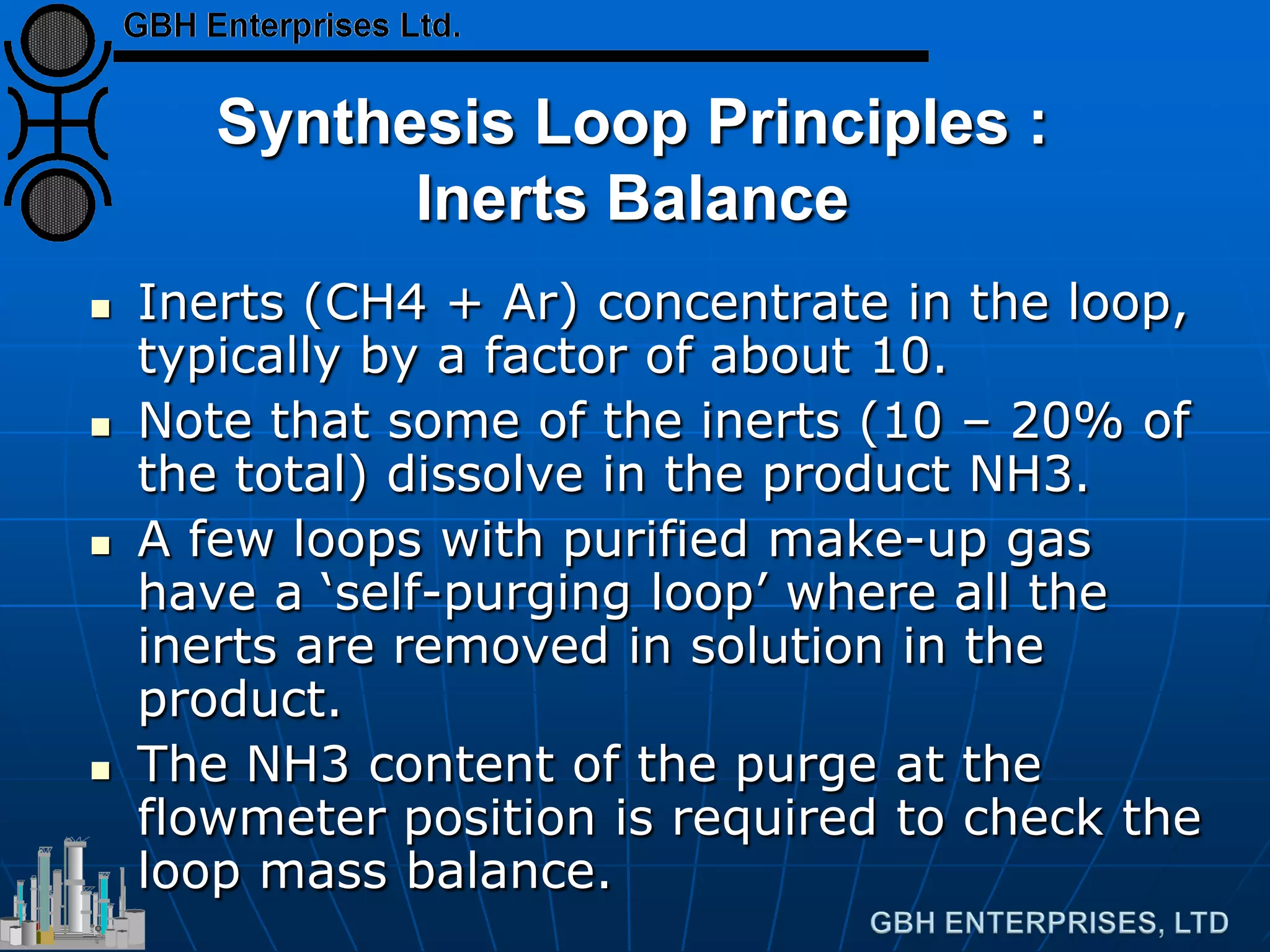 Ammonia Synthesis Flowsheet - Operator training | PDF