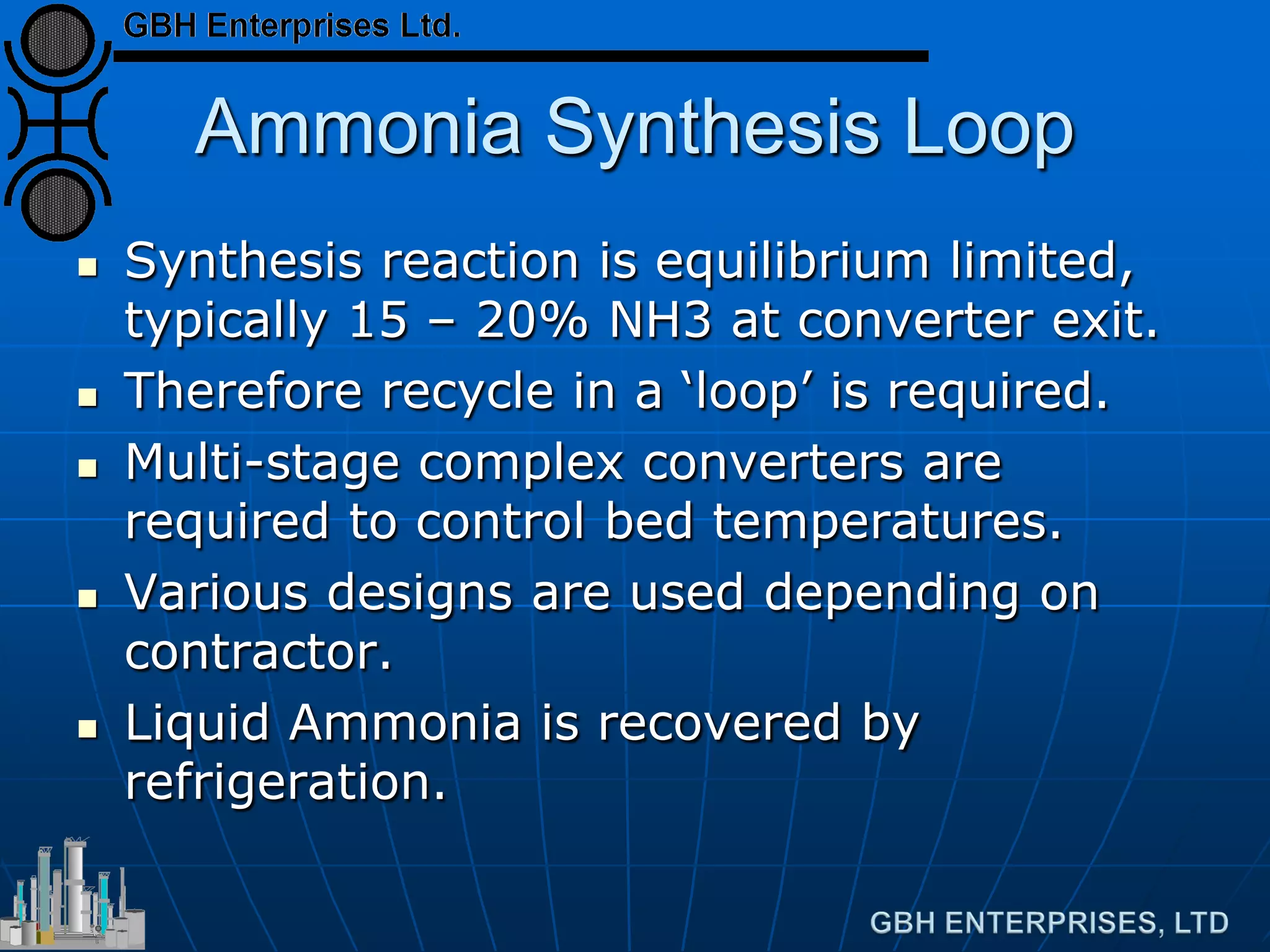 Ammonia Synthesis Flowsheet - Operator training | PDF