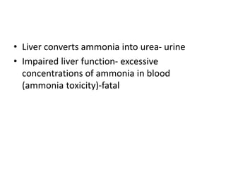 AMMONIA TOXICITY PowerPoint presentation | PPTX