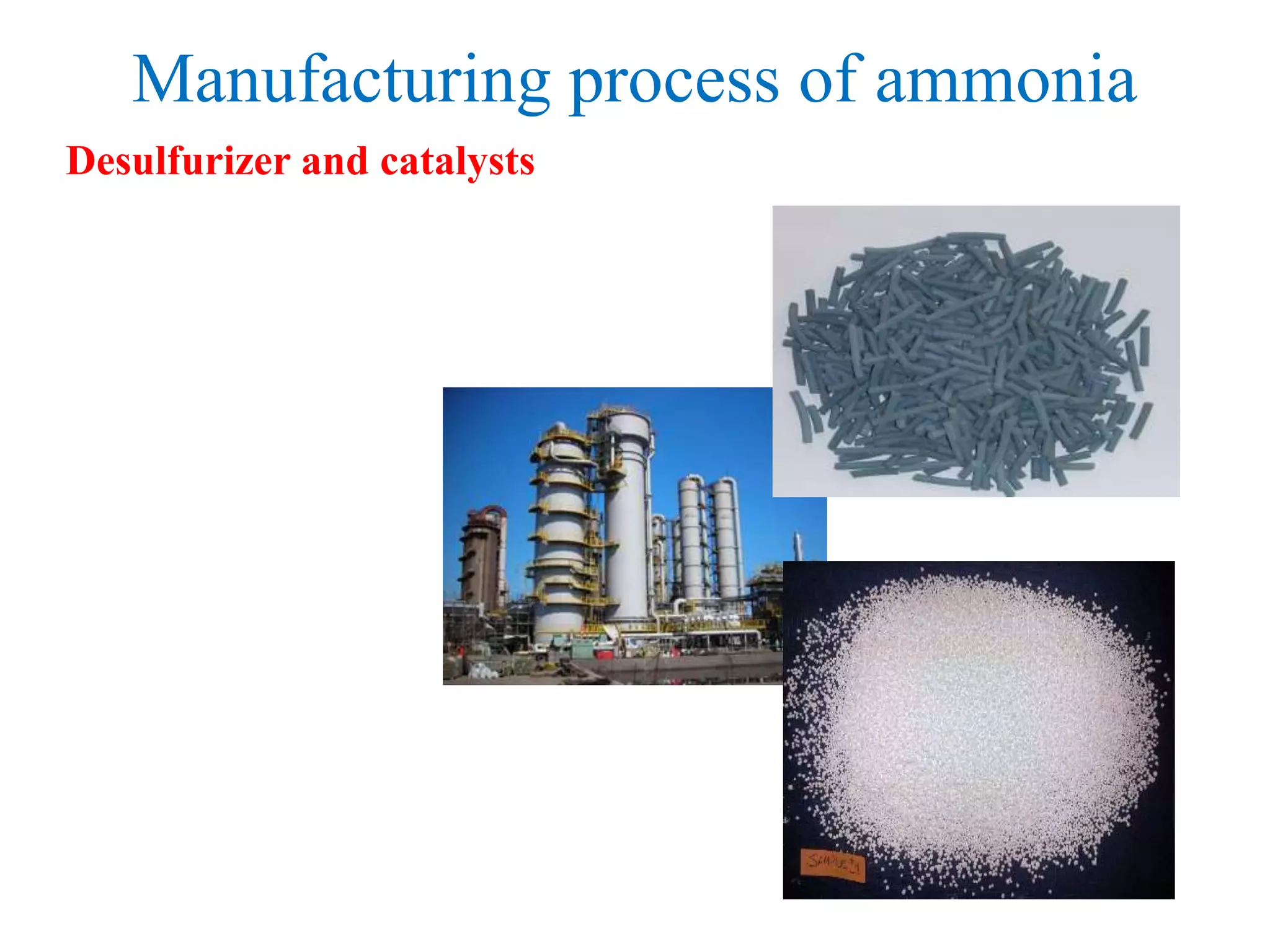Ammonia and urea production | PPTX