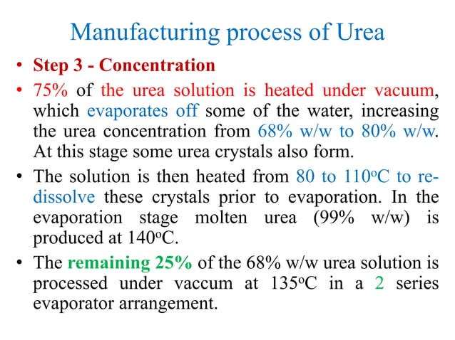 Ammonia and urea production | PPTX | Chemistry | Science
