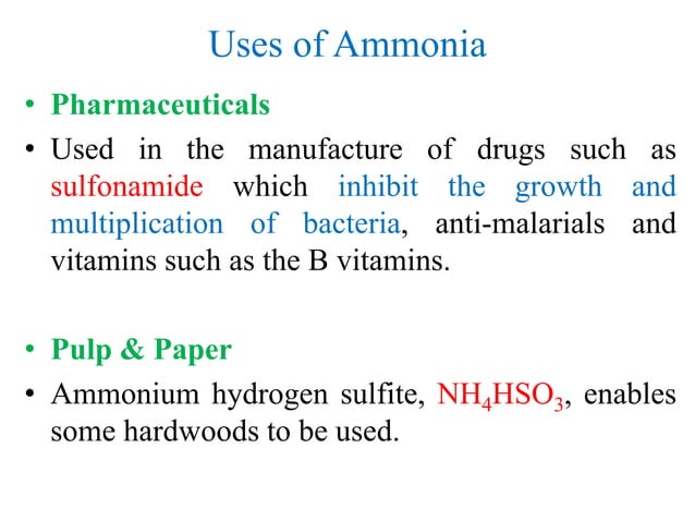 Ammonia and urea production | PPTX | Chemistry | Science