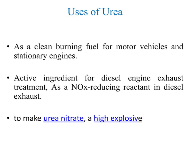 Ammonia and urea production | PPTX | Chemistry | Science