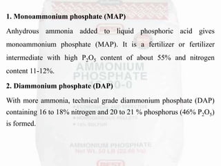 Ammonium phosphate | PPTX