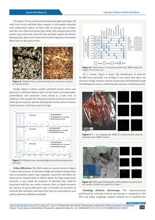Mineralization of Rare Earths, Platinum and Gold in a Sedimentary ...