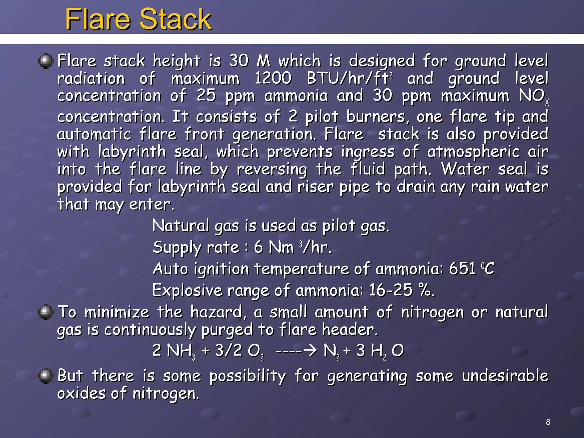 AMMONIA storage | PPT