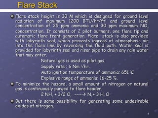 AMMONIA storage | PPT