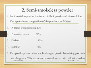 Ammunition: Composition, Types and Characteristics.pptx