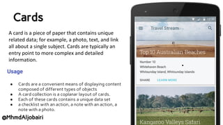 Android Materials Design | PPT