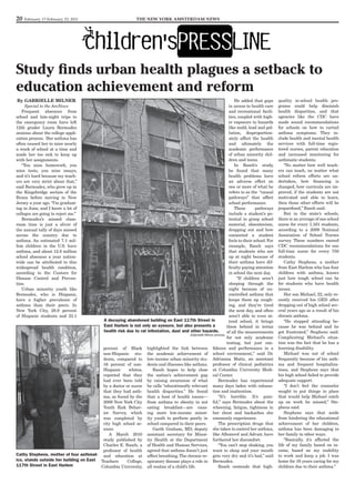 Urban health plagues a setback to education achievement | PDF