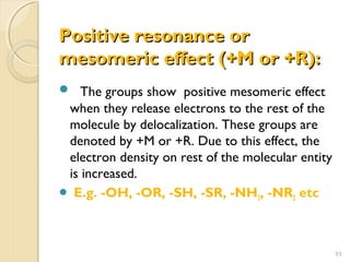 Mesomeric Effect | PPT