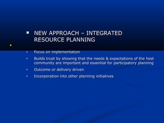 integrated resource management | PPT | Developmental Sites | Real Estate