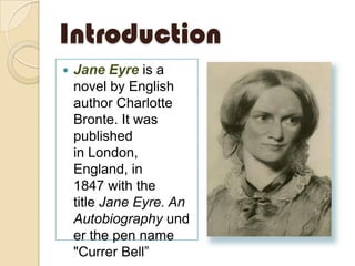 Charlotte Bronte's Jane Eyre | PPTX