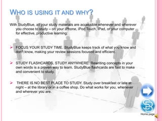 study blue | PPTX