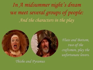 A Midsummer Night's Dream | PPSX | Roleplaying Games | Games and Puzzles