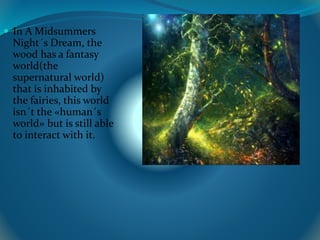AMND08 The supernatural world | PPT