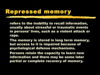 Amnesia | PPT
