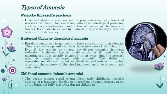 Amnesia Types, Symptoms, Causes & Treatment