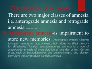 Amnesia | PPT