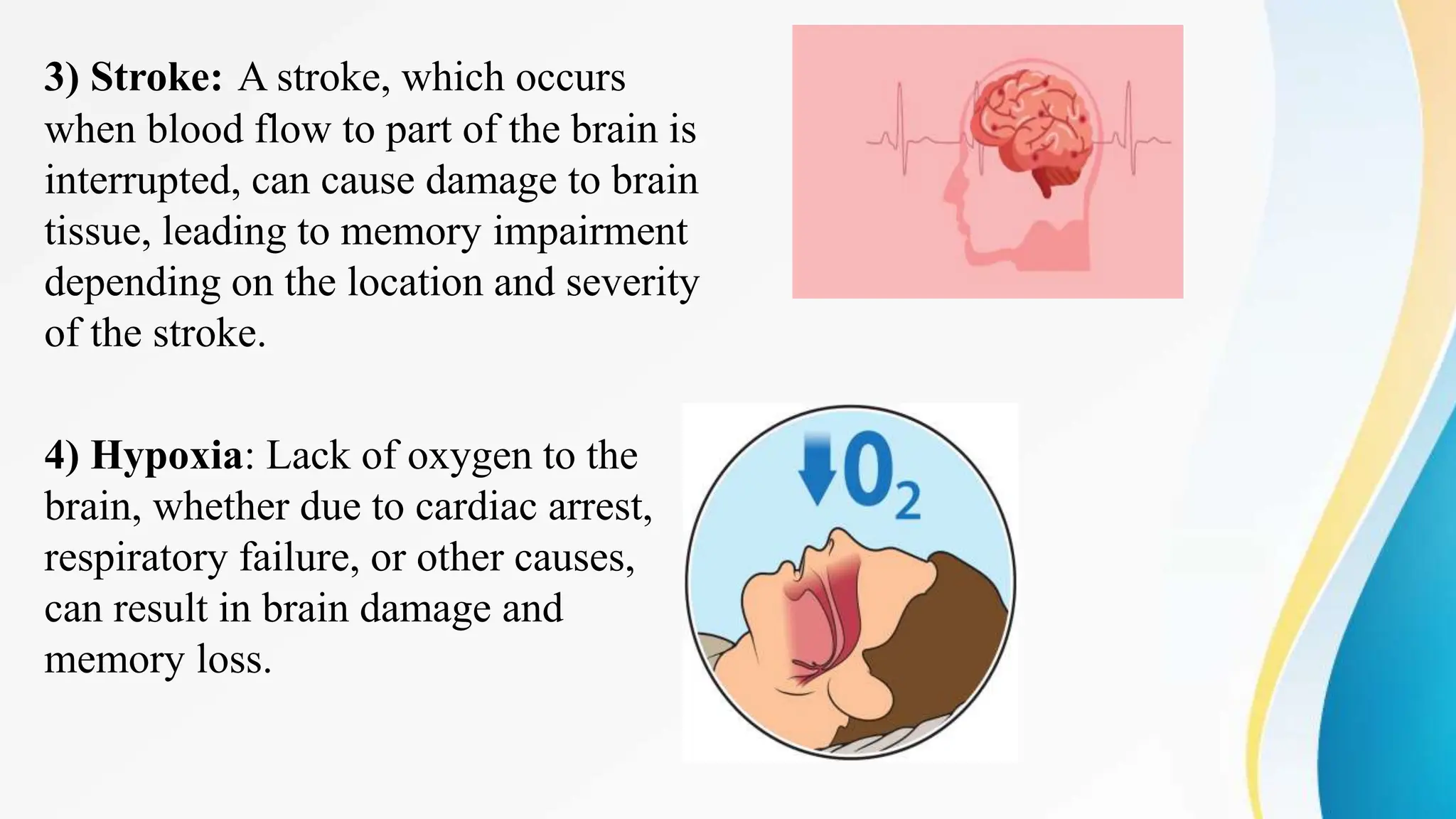 Amnesia, causes, clinical features, epidemiology, types, diagnostic ...