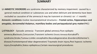 AMNESTIC DISORDER.pptx