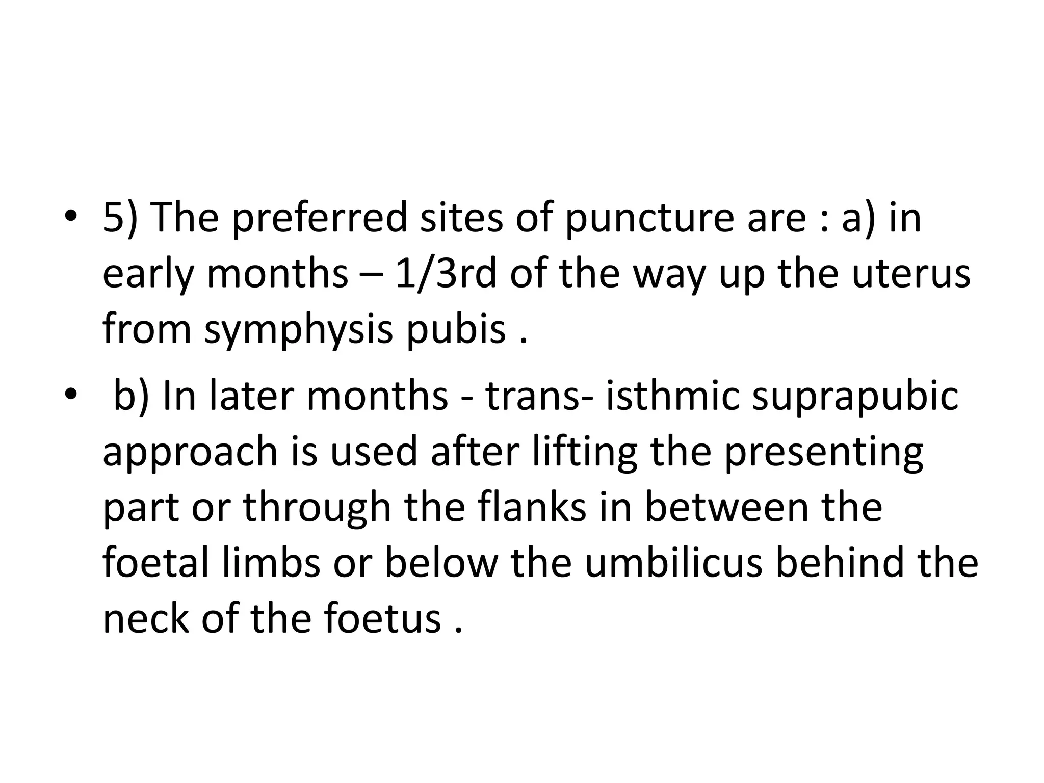 Amniocentesis | PPTX