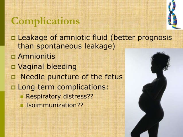 methods of Chromosomal Evaluation in Amniocentesis- Define, Time for ...