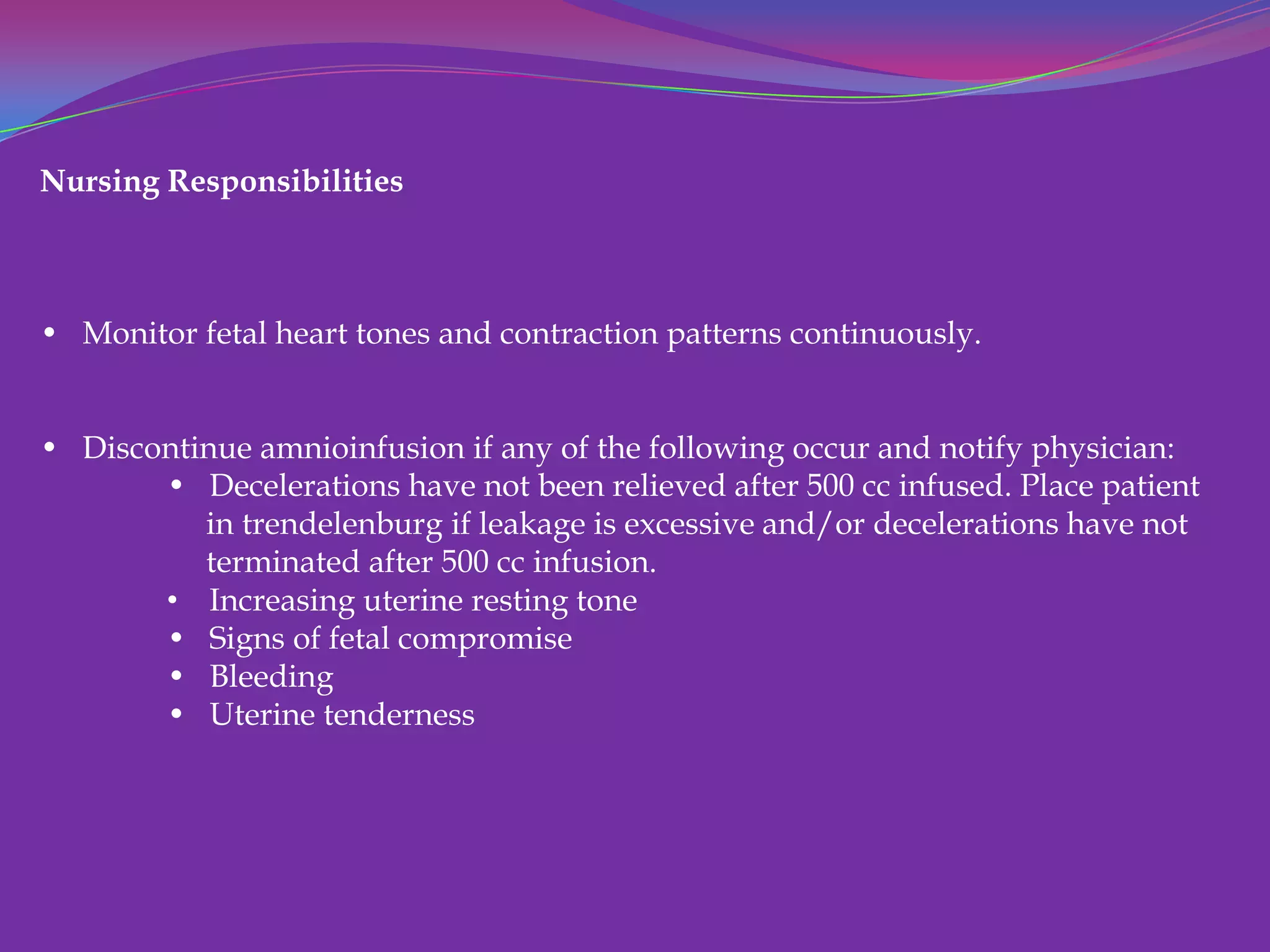 Amnioinfusion | PPTX