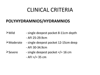 Amnionic fluid dynamics | PPT
