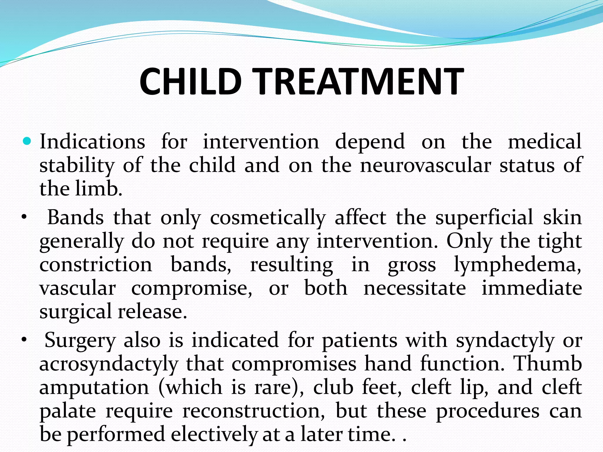 Amniotic band syndrom epptx | PPTX