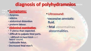 amniotic fluid presentation and its importance | PPT