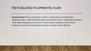 Amniotic Fluid: The Unsung Hero of Pregnancy 🍼 | PPT