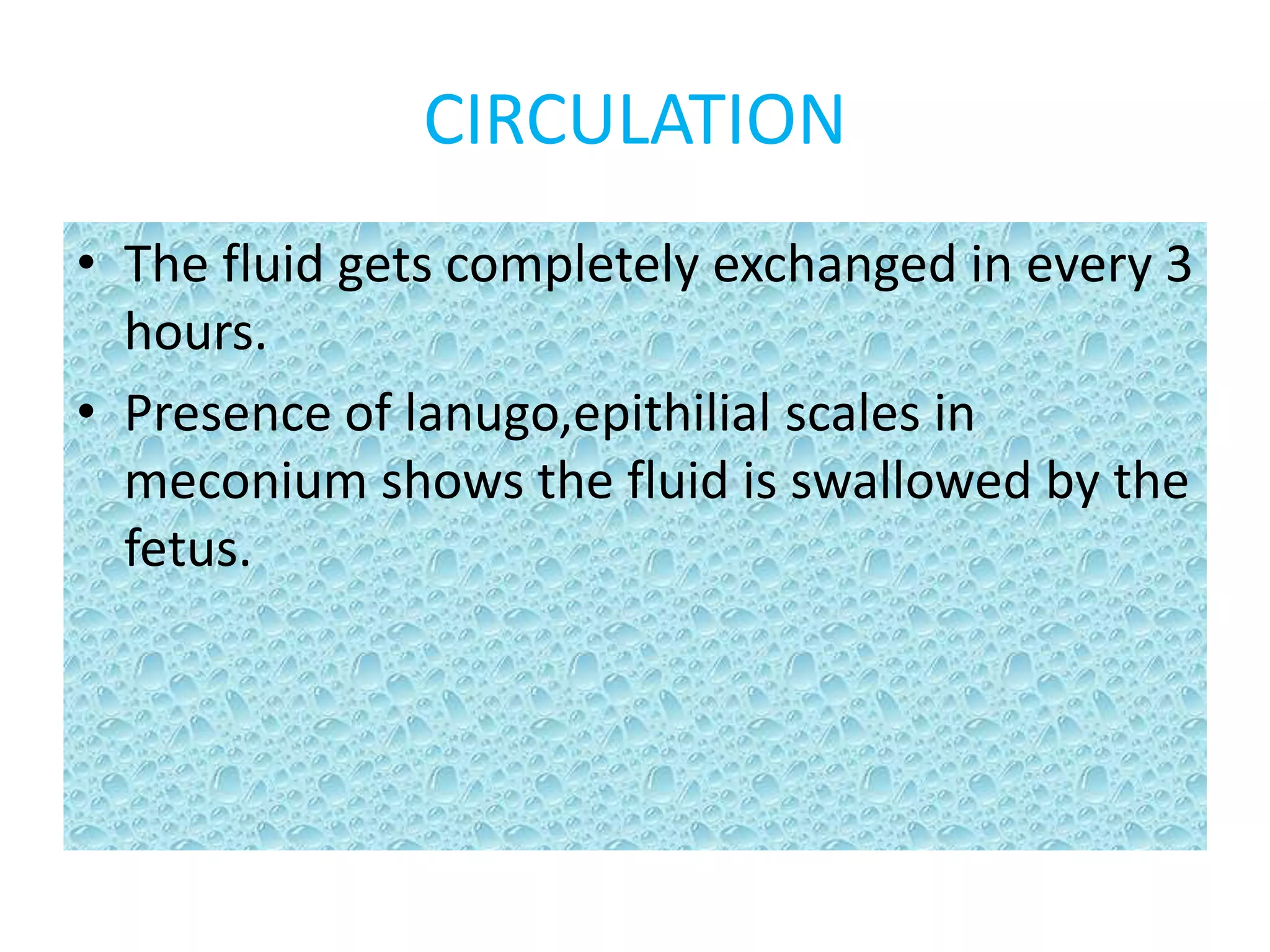 Amniotic sac and fluid | PPTX