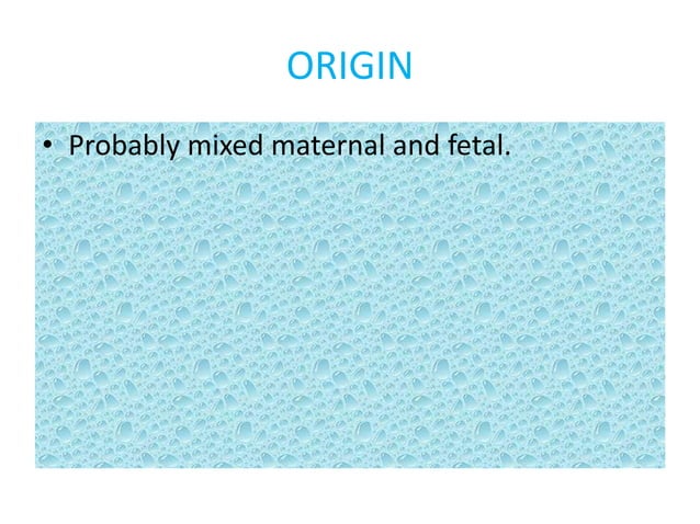 Amniotic sac and fluid | PPTX | Pregnancy | Reproductive Health