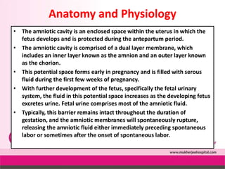 Amniotomy by dr alka mukherjee dr apurva mukherjee nagpur m.s. india | PPTX