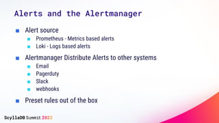 Optimizing ScyllaDB Performance via Observability | PPT