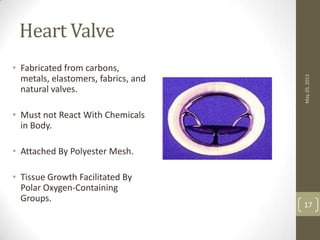 Biomaterials and its Applications | PPSX