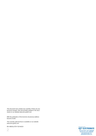 AMO Absolute Encoder Catalog | PDF