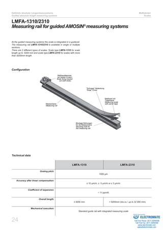 AMO Absolute Encoder Catalog | PDF