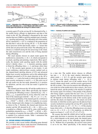 A mobile offloading game against smart attacks | PDF | Strategy Video Games | Video Game Genres