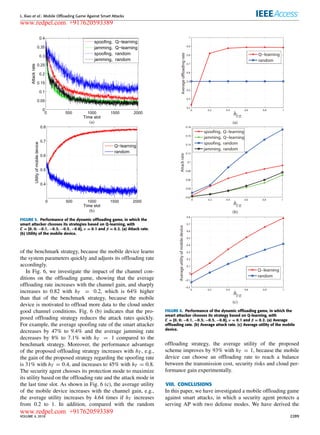 A mobile offloading game against smart attacks | PDF | Strategy Video Games | Video Game Genres