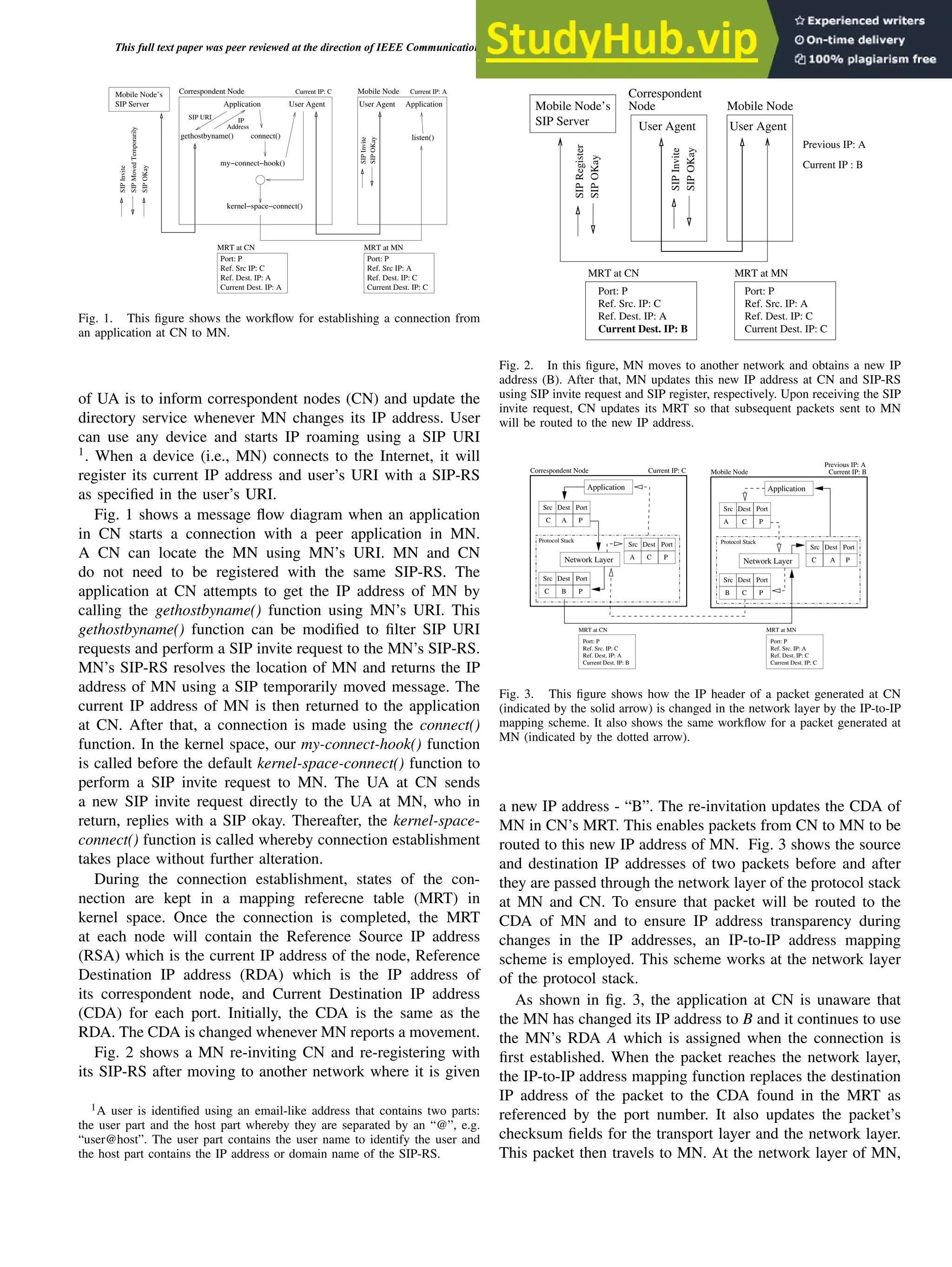 A Mobility Scheme For Personal And Terminal Mobility | PDF
